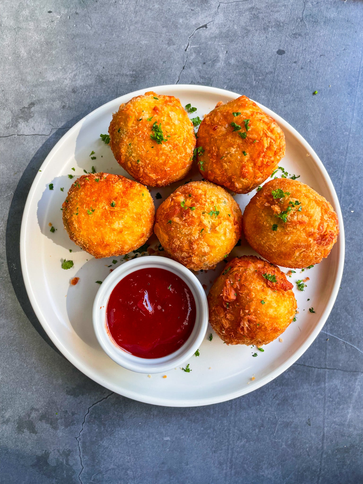 Cheesy Potato Croquette