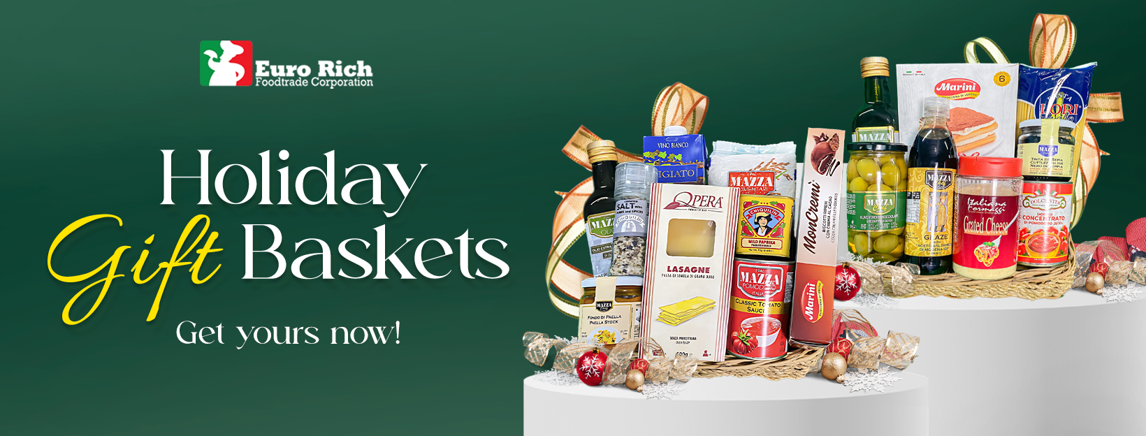 Premium European Holiday Gift Baskets 🎁