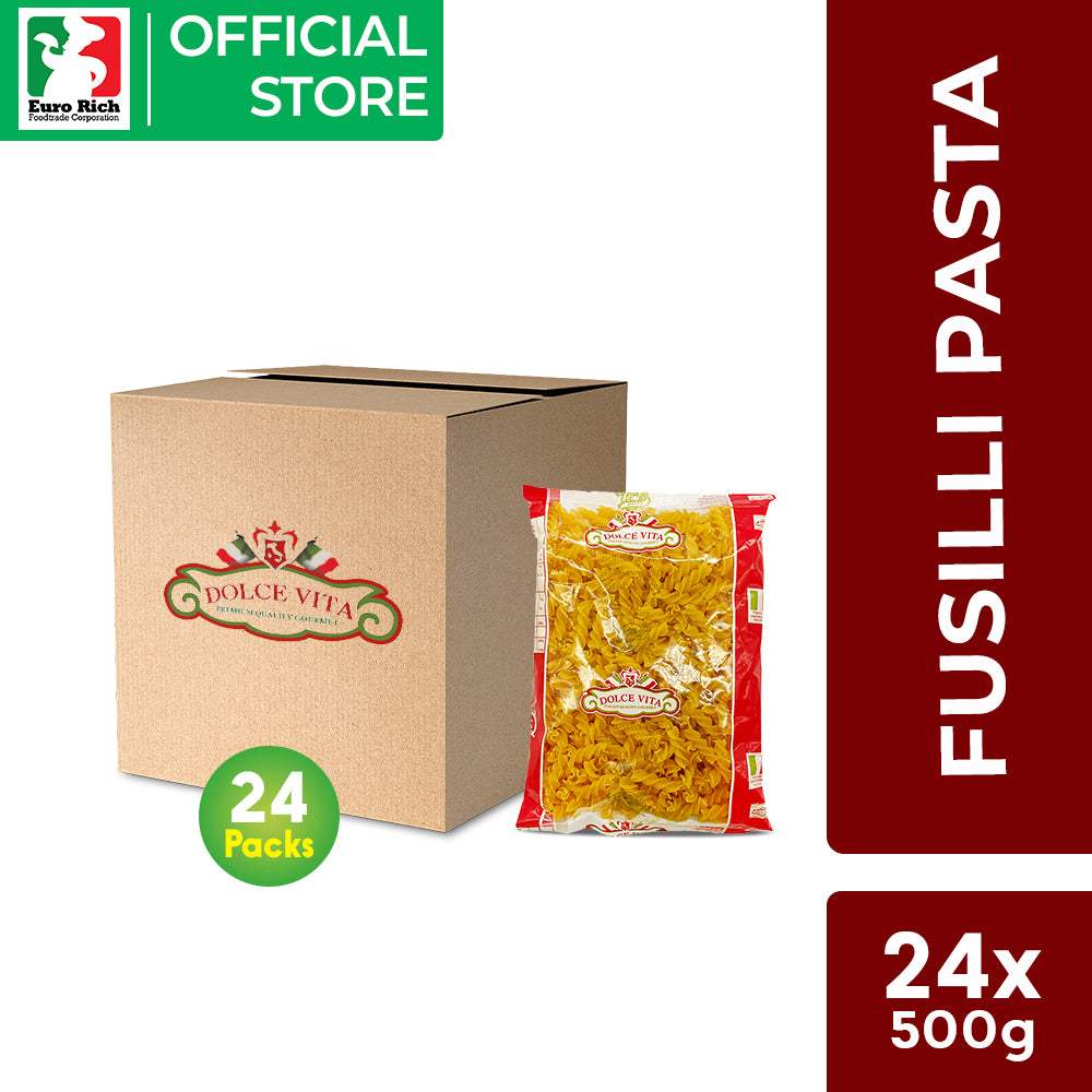 Dolce Vita Fusilli Pasta 500g - WHOLESALE (24 x 500g)