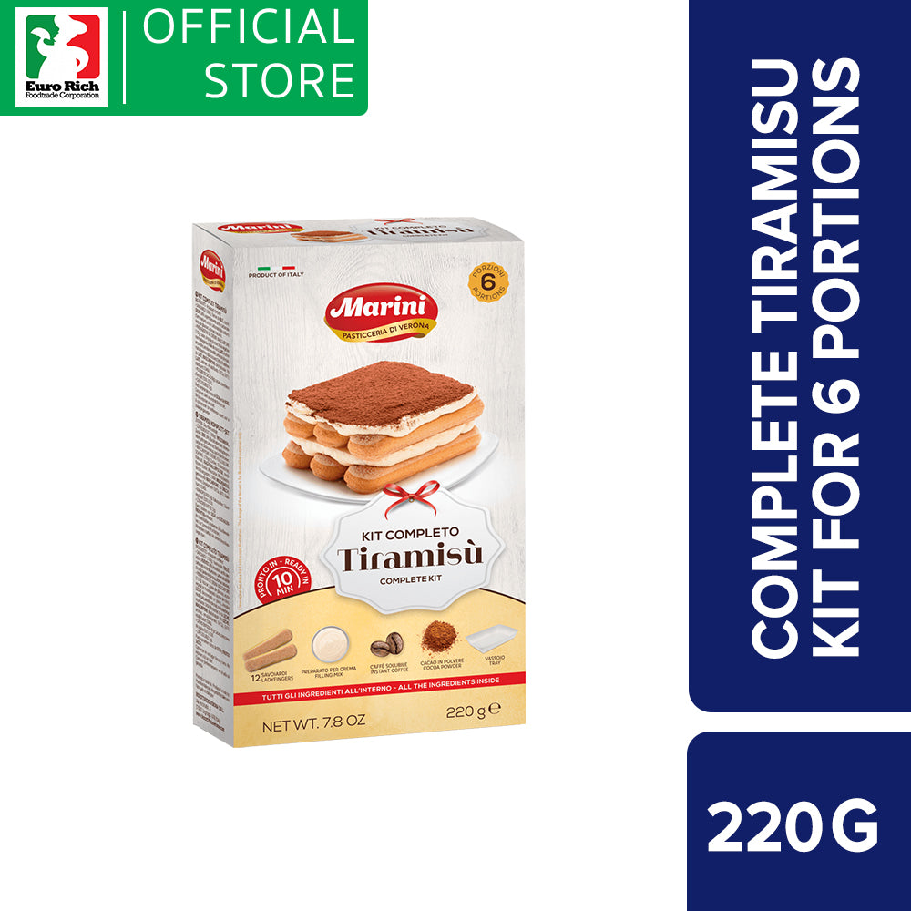 Marini Complete Tiramisu Kit for 6 Portions