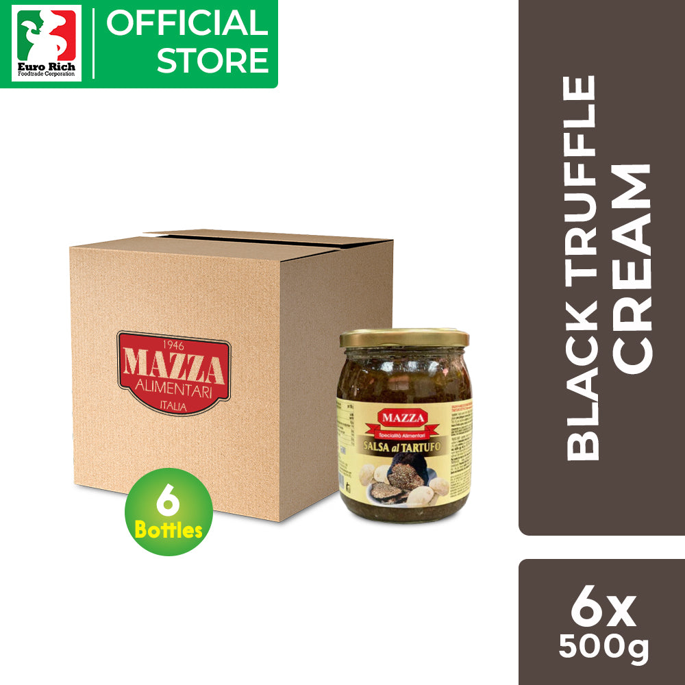 Mazza Black Truffle Cream (Salsa al Tartufo) 500g - WHOLESALE (6 x 500