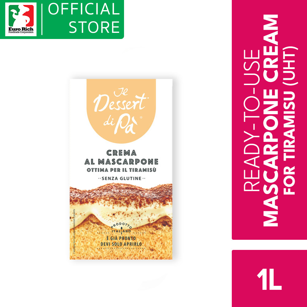 Pascal Ready to Use Mascarpone Cream for Tiramisu UHT 1L